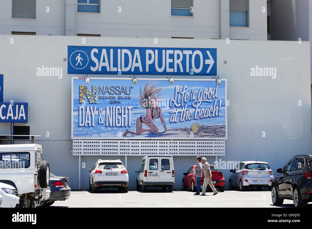 Tourism shops night club advert billboard sign super club party hi-res ...