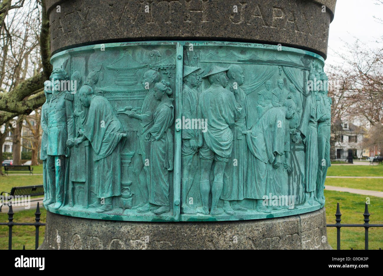 Commodore matthew perry hi-res stock photography and images - Alamy