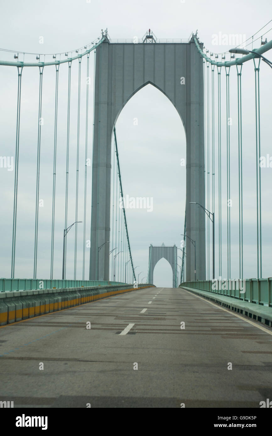 Newport Rhode island bridge Stock Photo - Alamy