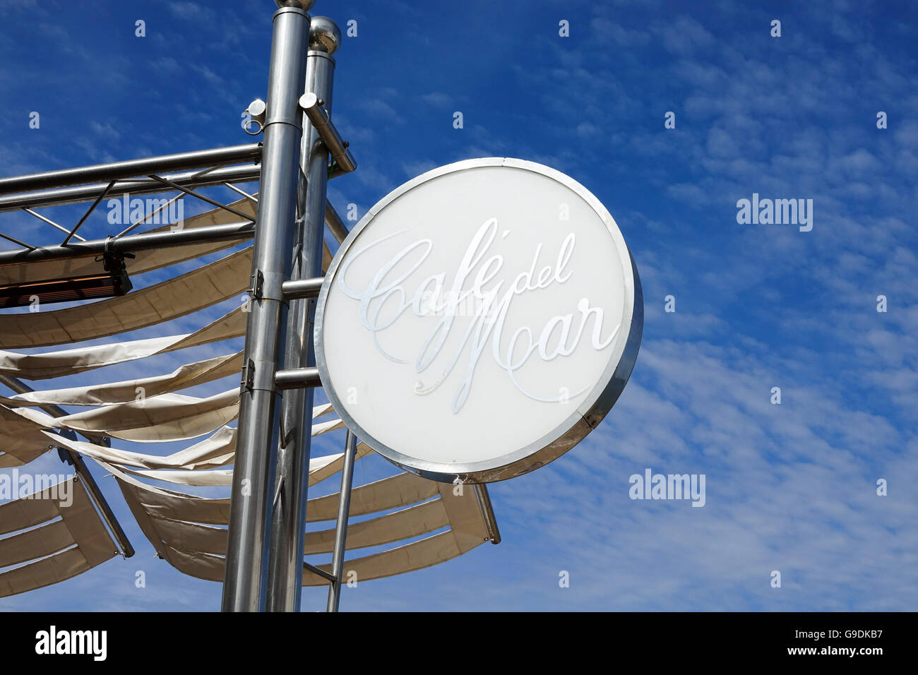 Cafe del mar sign hi-res stock photography and images - Alamy