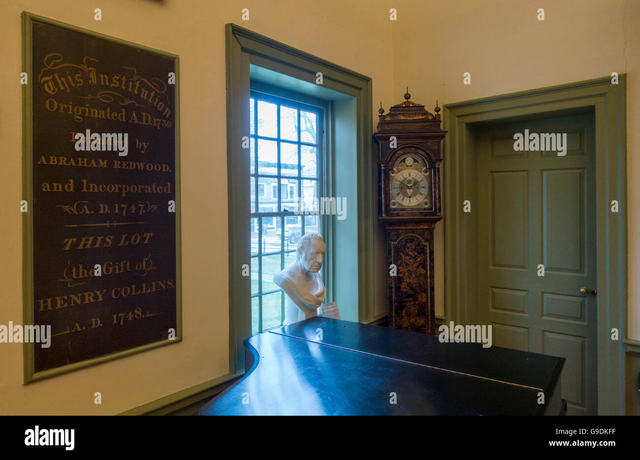 Redwood library and Athenaeum Newport Rhode Island Stock Photo - Alamy