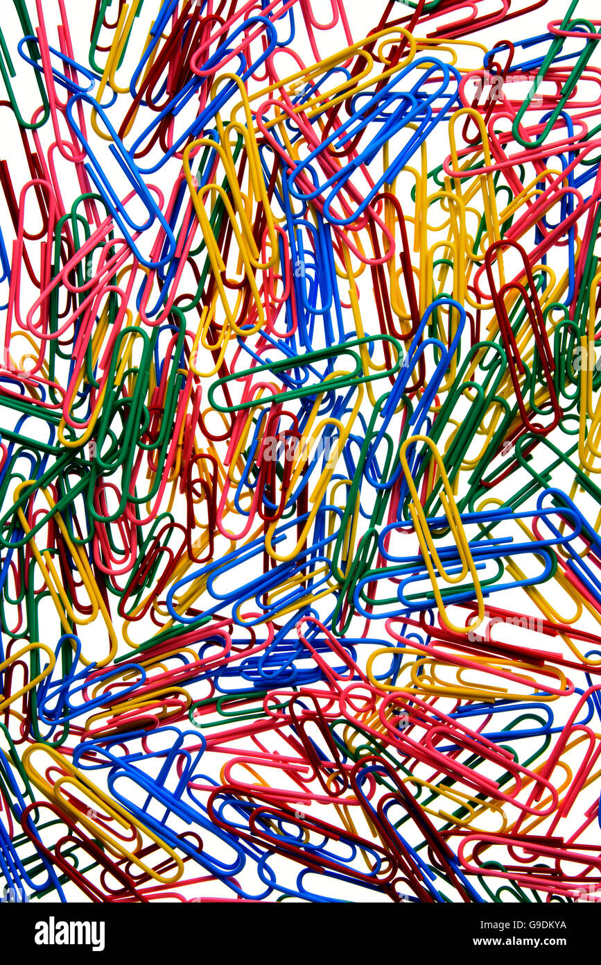 Paperclips art hi-res stock photography and images - Alamy