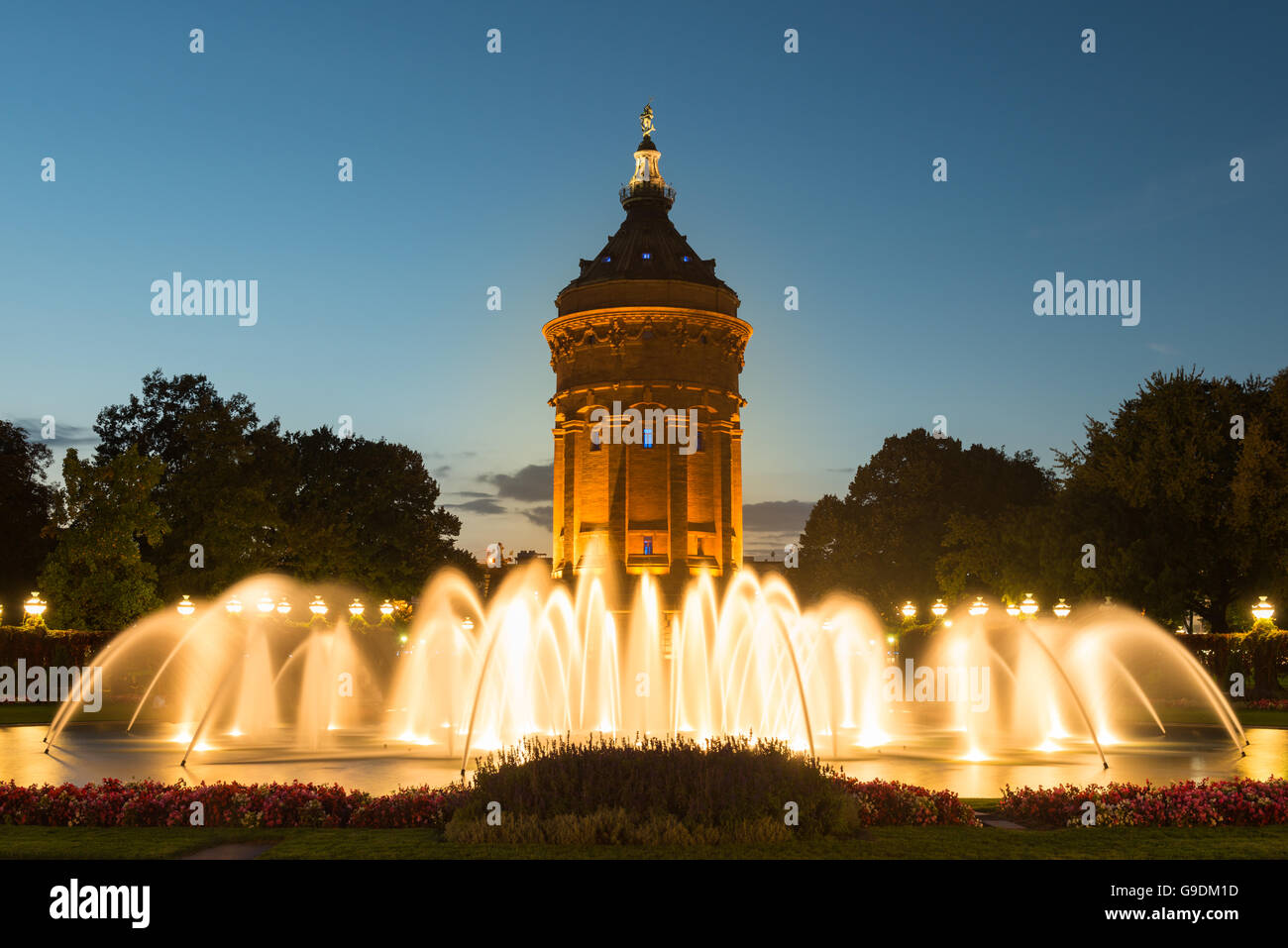 Mannheim germany city hi-res stock photography and images - Alamy