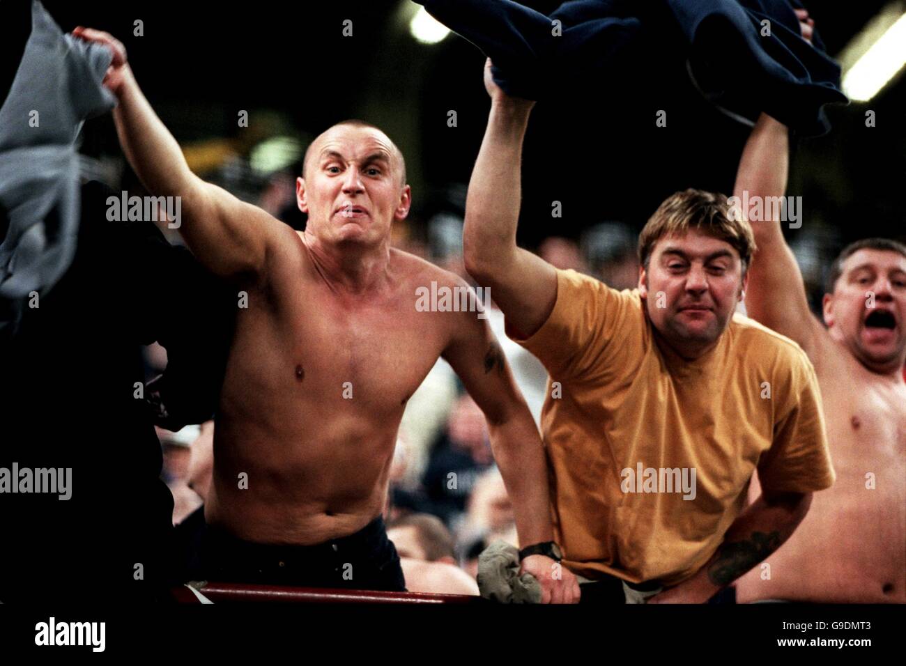 Fat football fans hi-res stock photography and images - Alamy