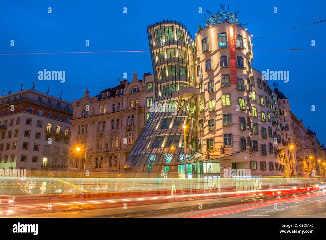 Famous dancing house hi-res stock photography and images - Alamy