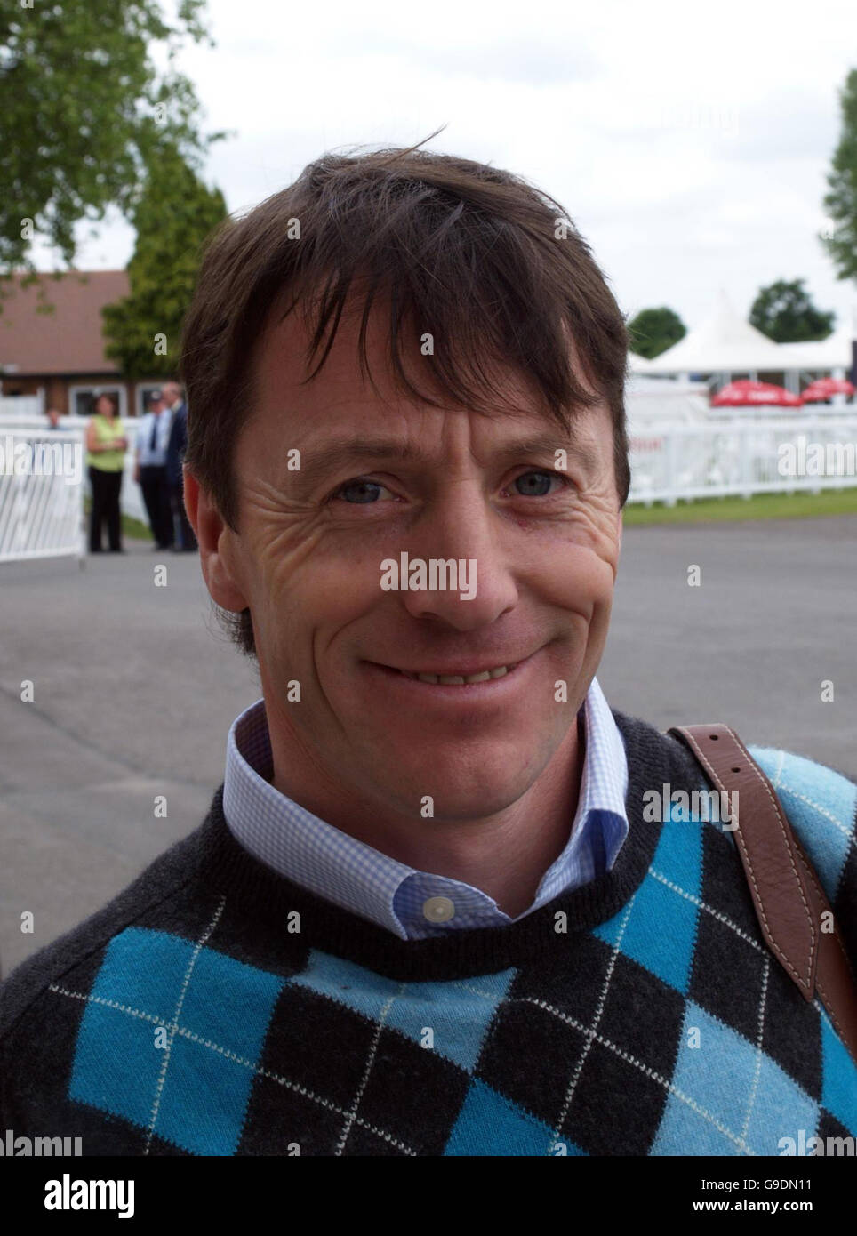 Jockey kieren fallon at newbury racecourse hi-res stock photography and ...
