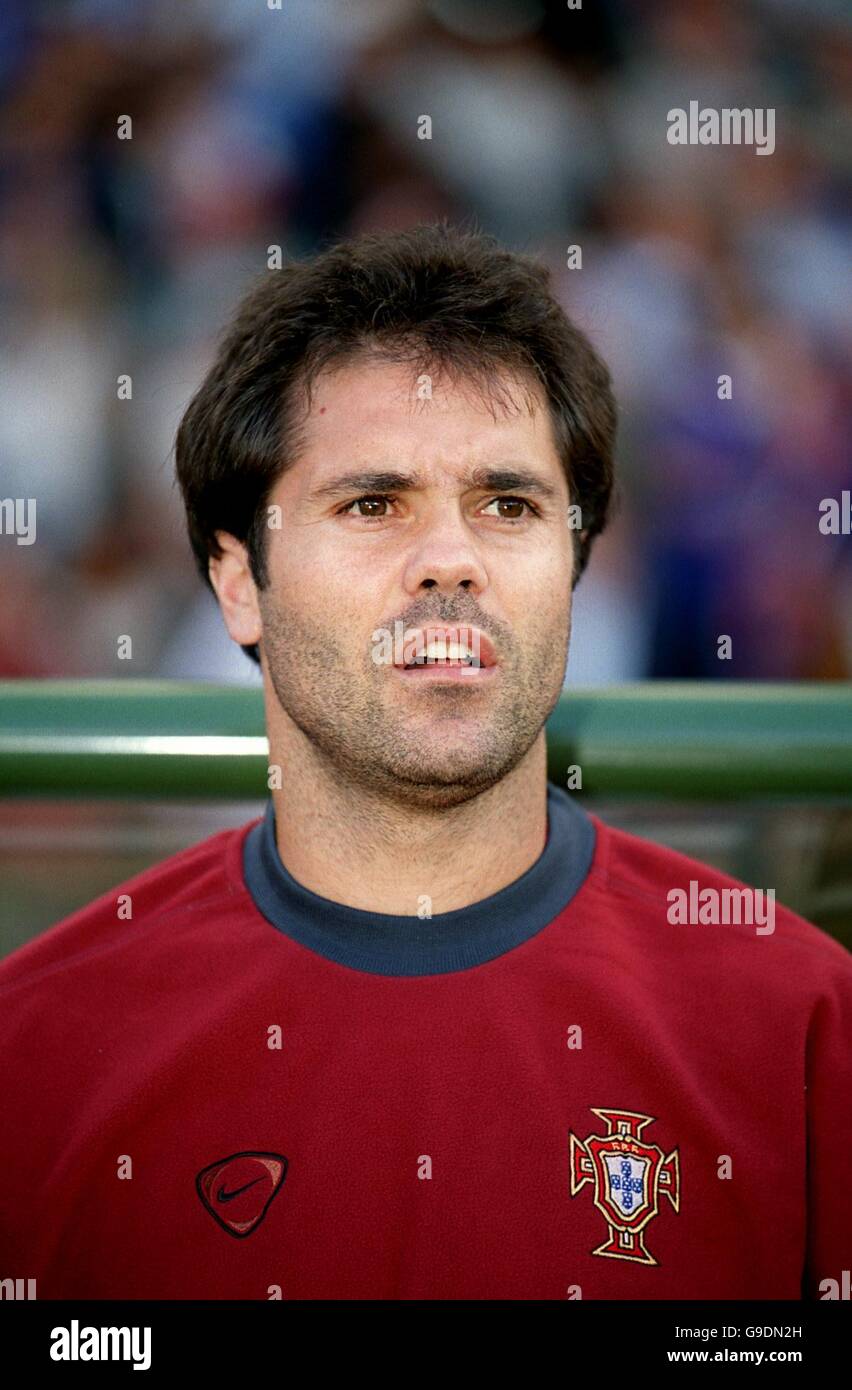 Soccer euro 2000 semi final france v portugal hi-res stock photography ...