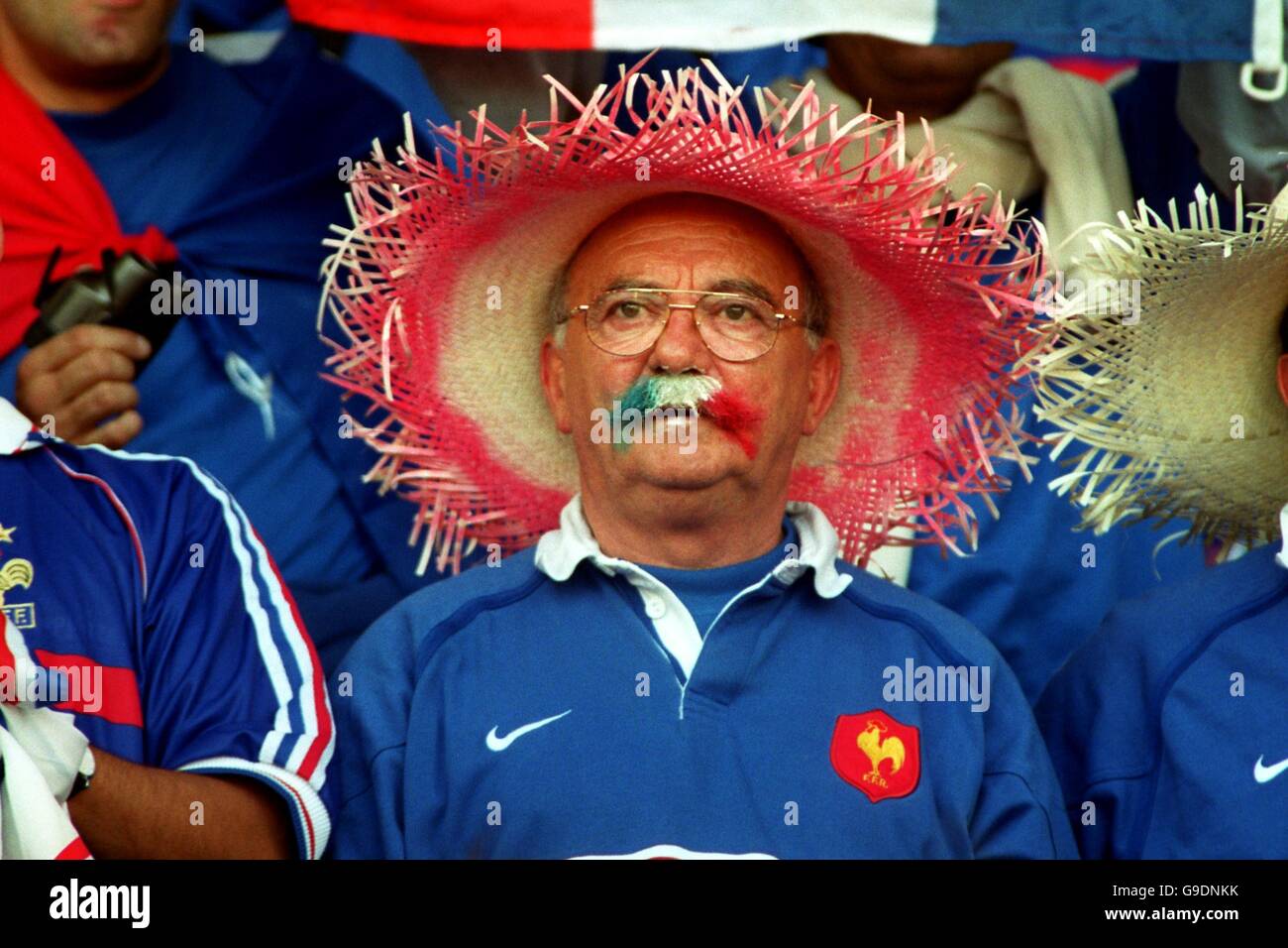 Soccer euro 2000 semi final france v portugal hi-res stock photography ...