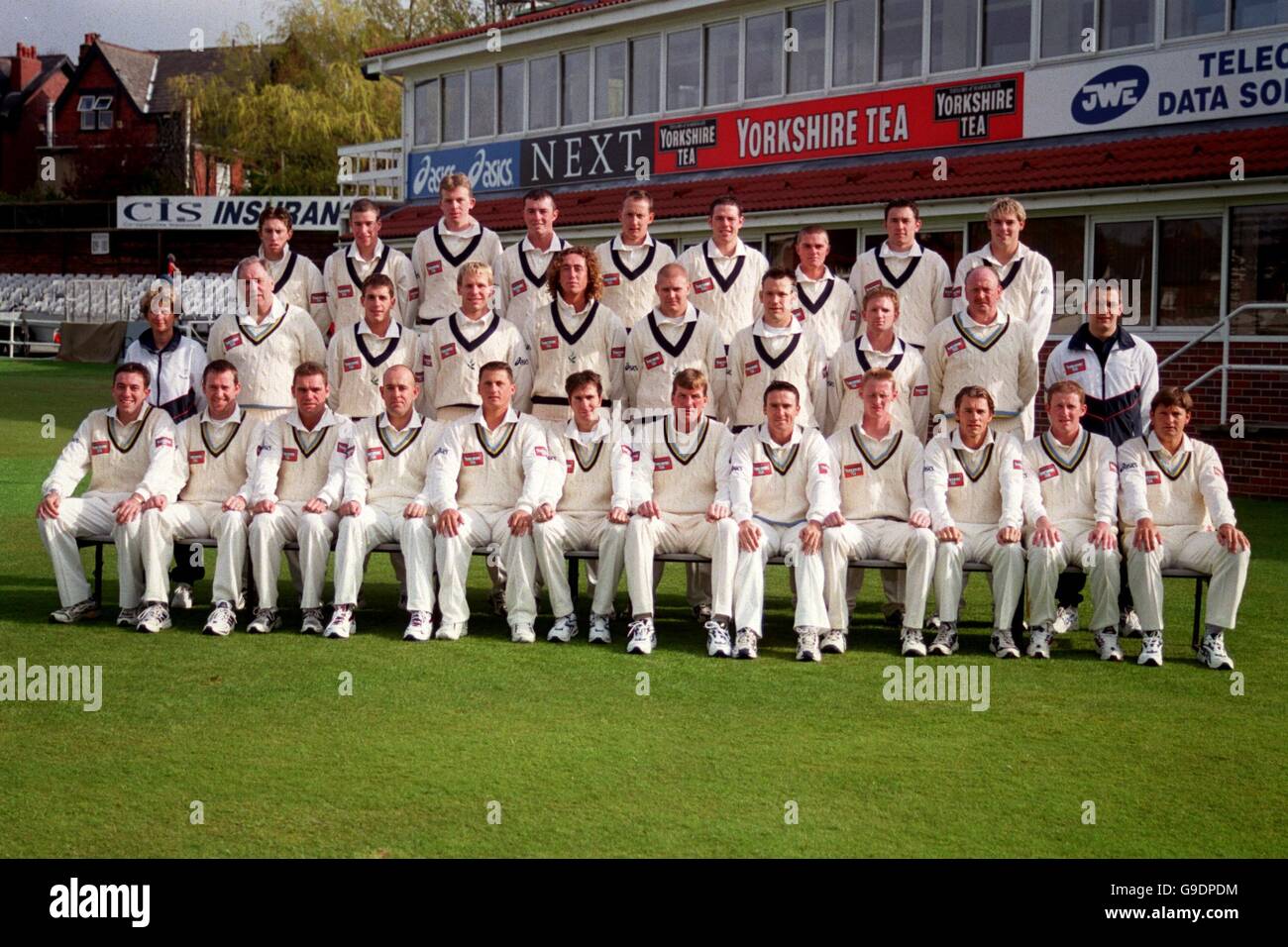 Cricket - Yorkshire CCC Photocall Stock Photo - Alamy