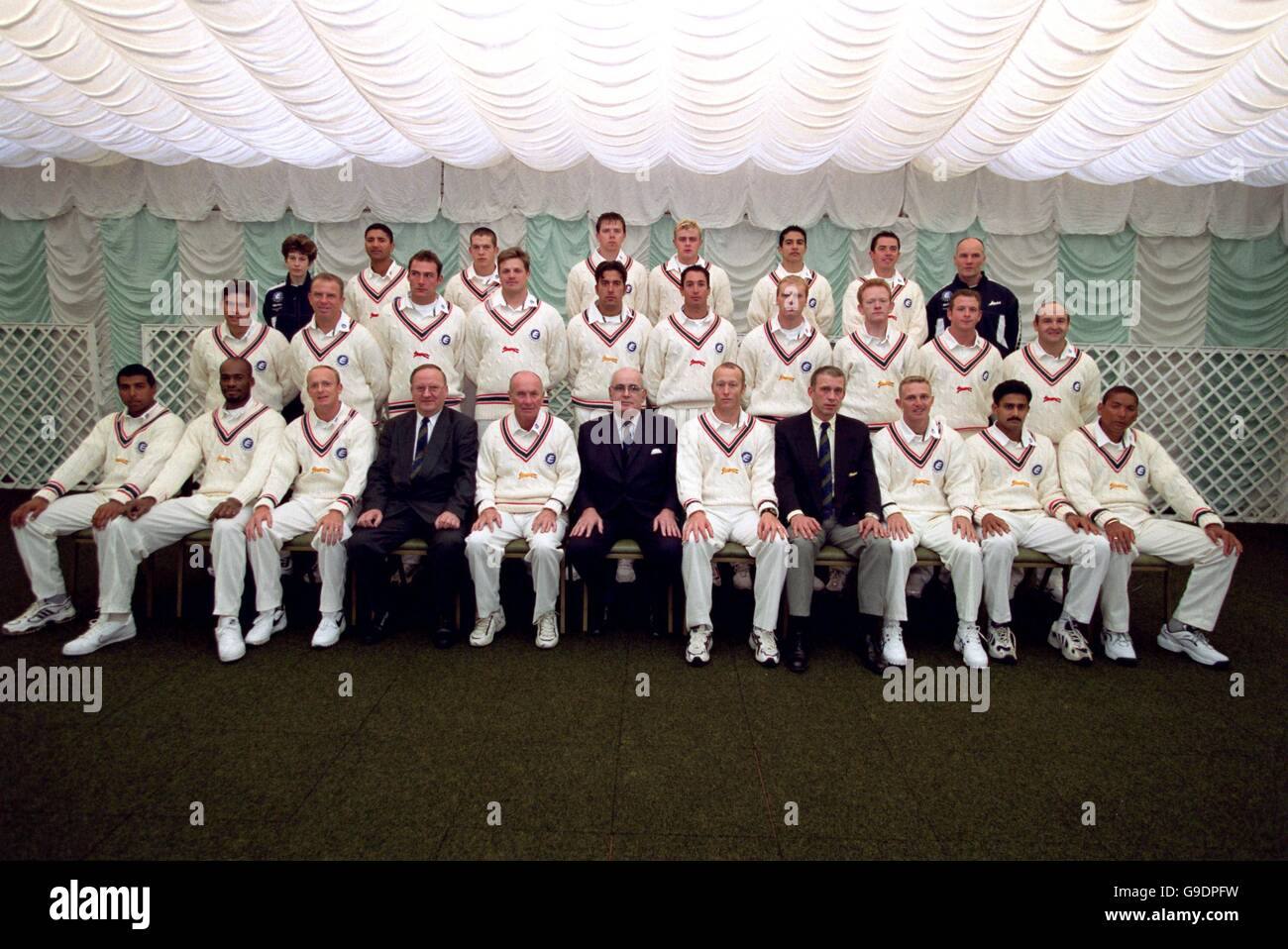 Leicestershire ccc team group hi-res stock photography and images - Alamy
