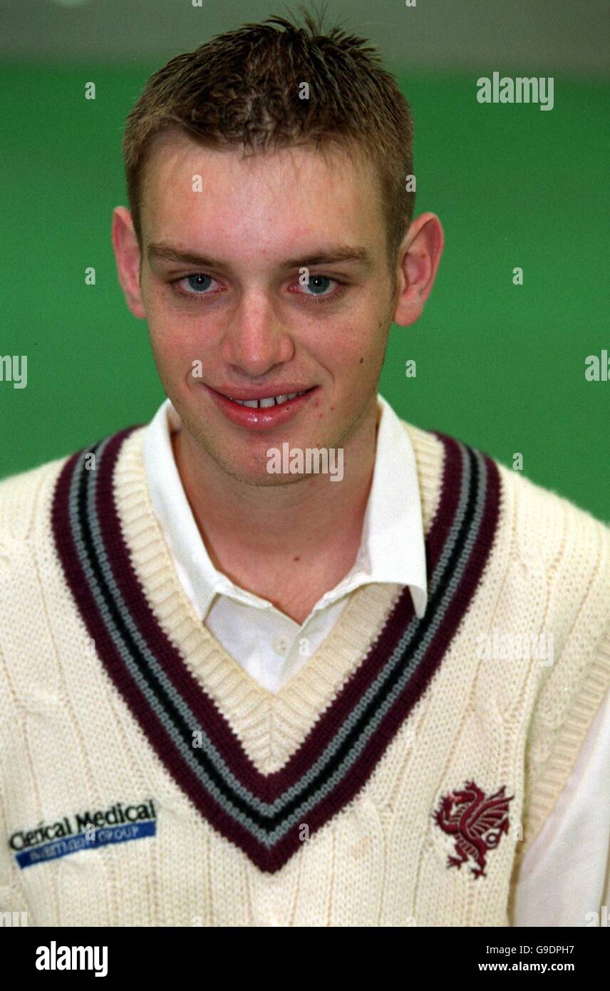 Cricket - Somerset CCC Photocall. Carl Gazzard, Somerset CCC Stock ...