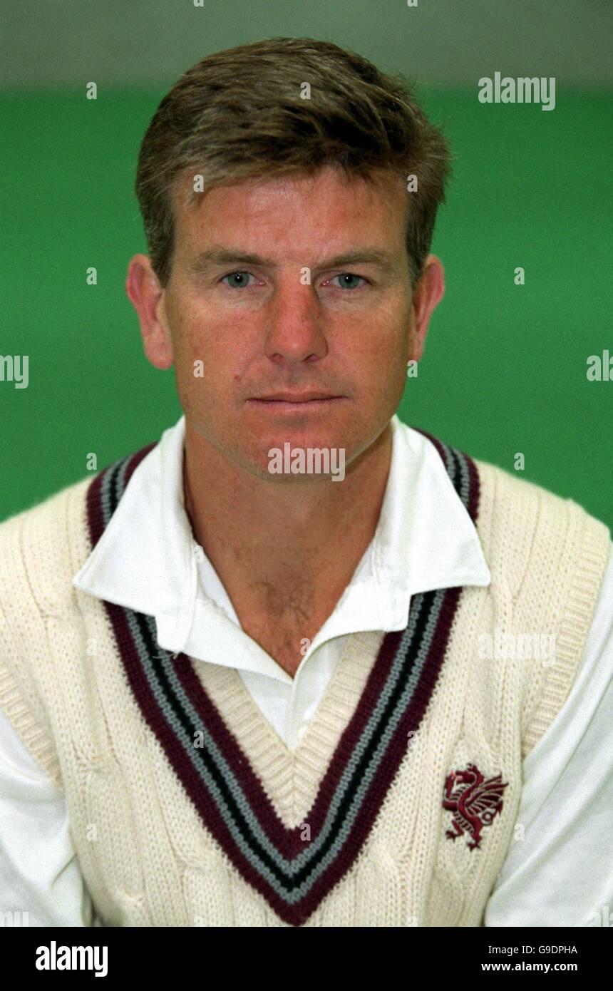 Cricket, Somerset CCC Photocall. Peter Bowler, Somerset CCC Stock Photo ...