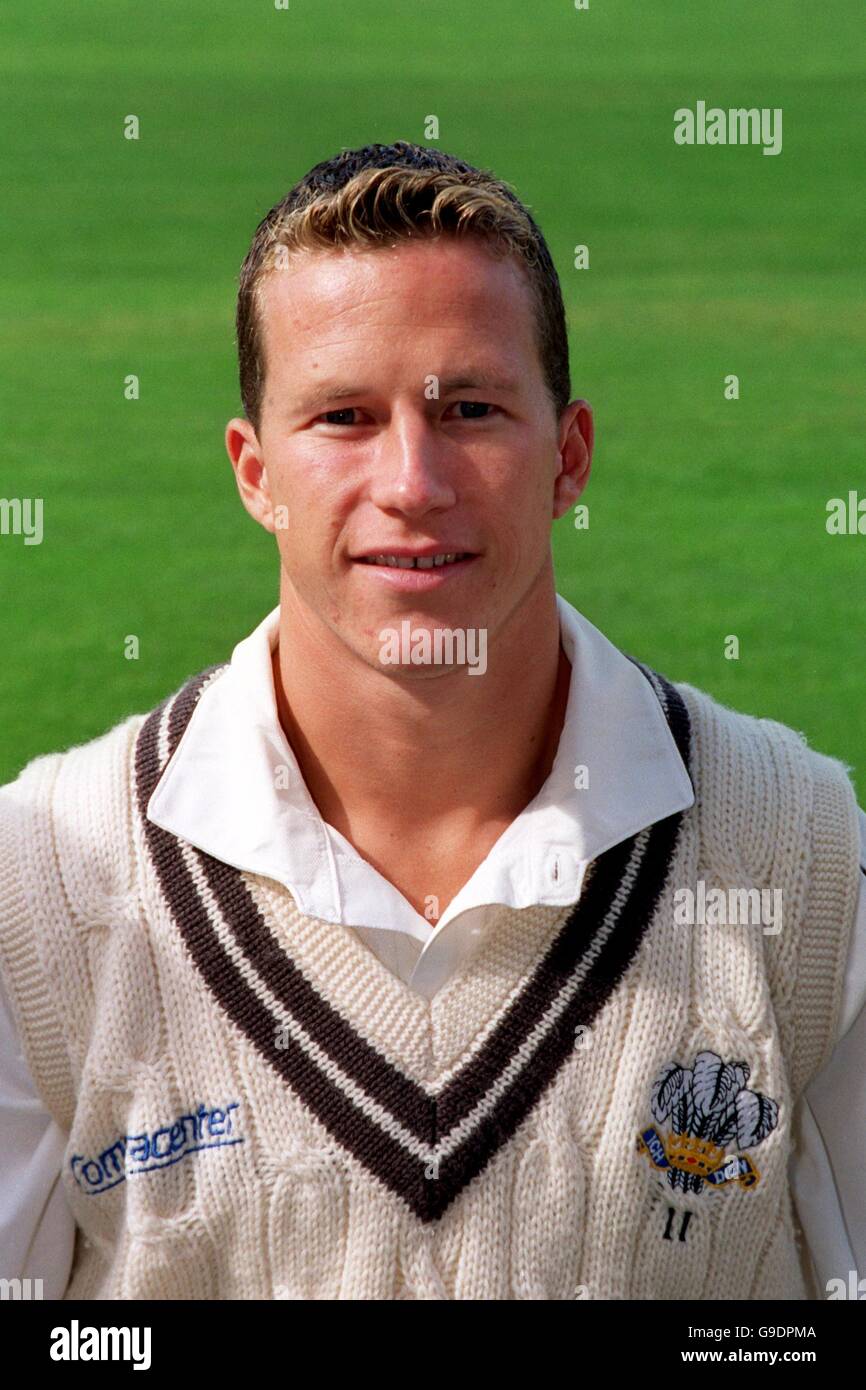 Cricket - Surrey CCC Photocall. Jonathan Batty, Surrey CCC Stock Photo ...