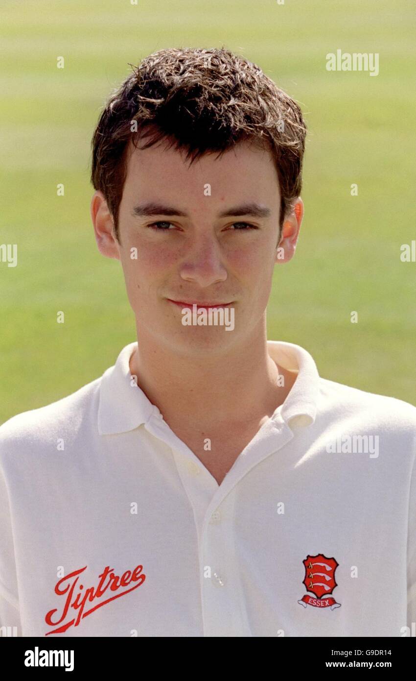 Cricket essex ccc photocall james foster hi-res stock photography and ...