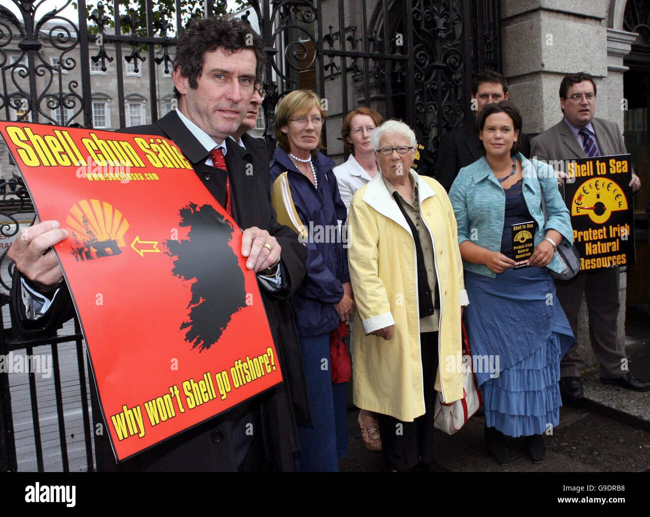 Shell to sea campaign launched Stock Photo - Alamy