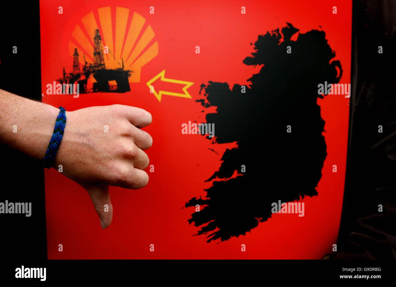 Shell to sea campaign launched Stock Photo - Alamy