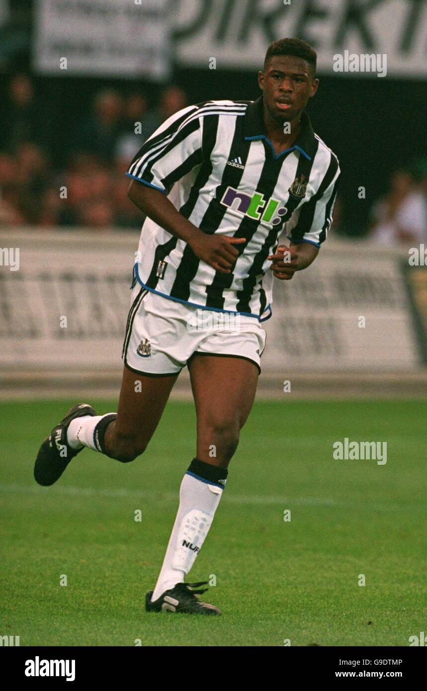 Soccer - Friendly - Feyenoord v Newcastle United. Carl Cort, Newcastle ...