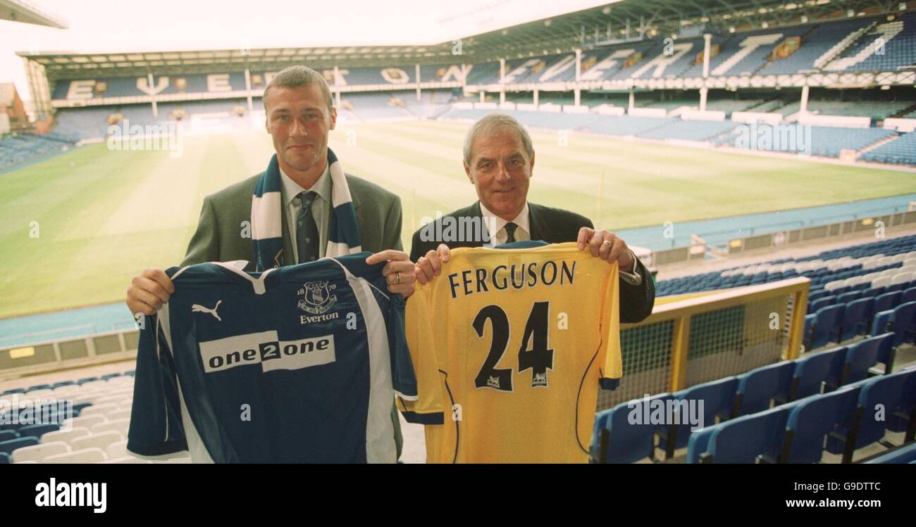 Soccer - FA Carling Premiership - Duncan Ferguson Signs For Everton ...
