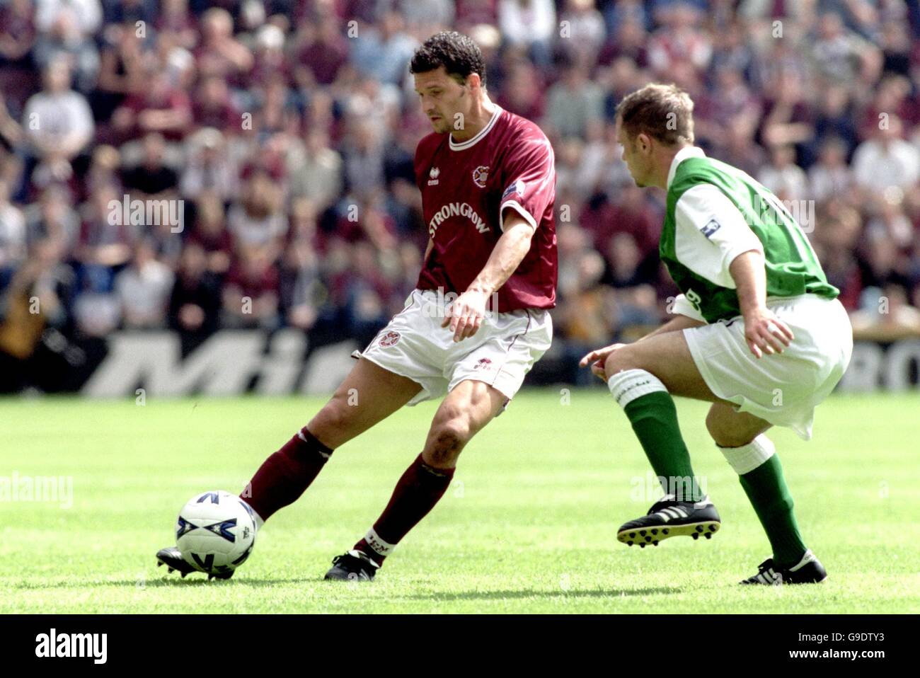 Scottish Soccer - Bank of Scotland Premier League - Heart of Midlothian ...
