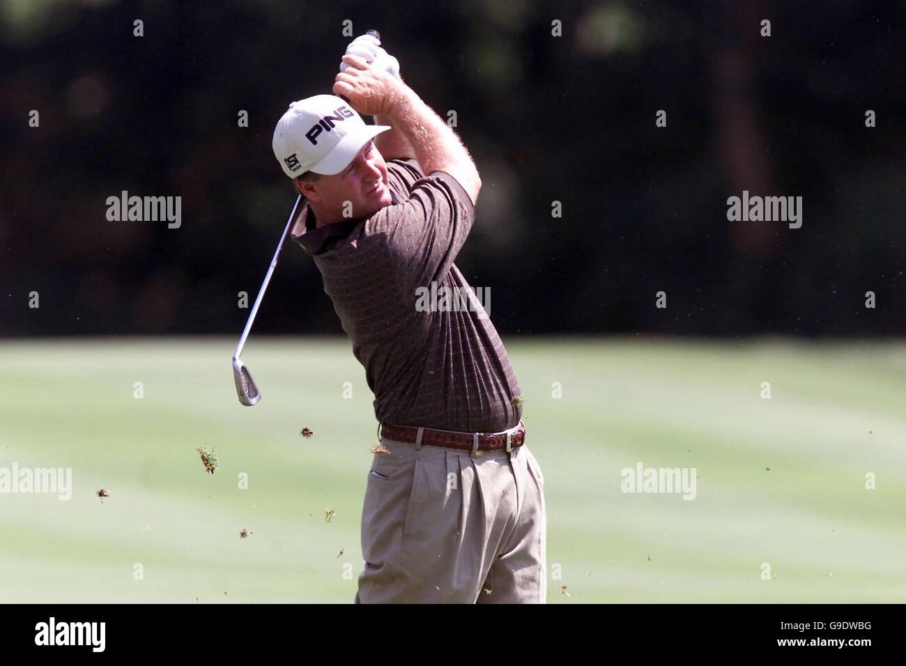 Golf - US PGA Championship - Louisville - Day Four. Bob May plays his ...