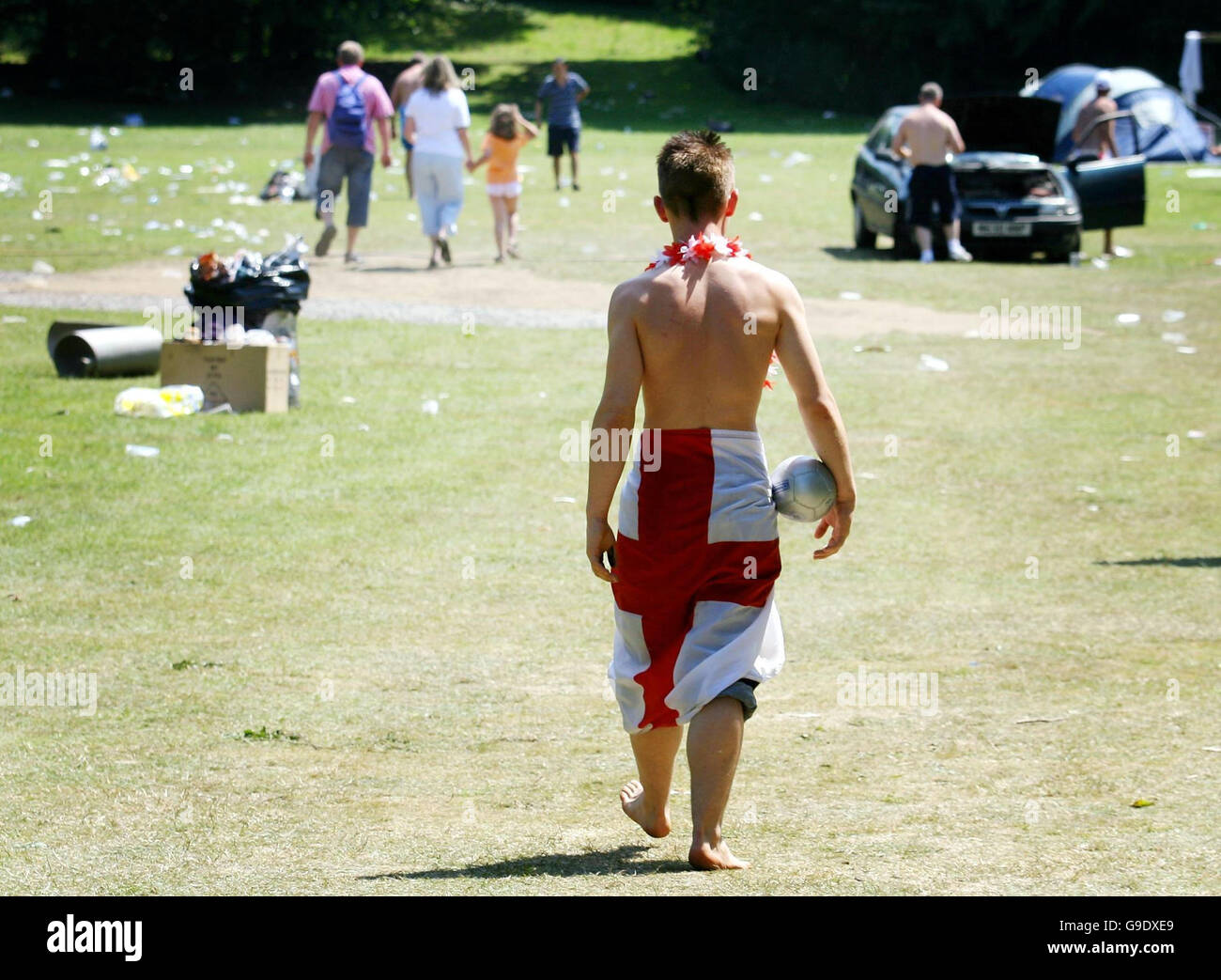 Fifa World Cup Germany 2006 - Fans Stock Photo - Alamy