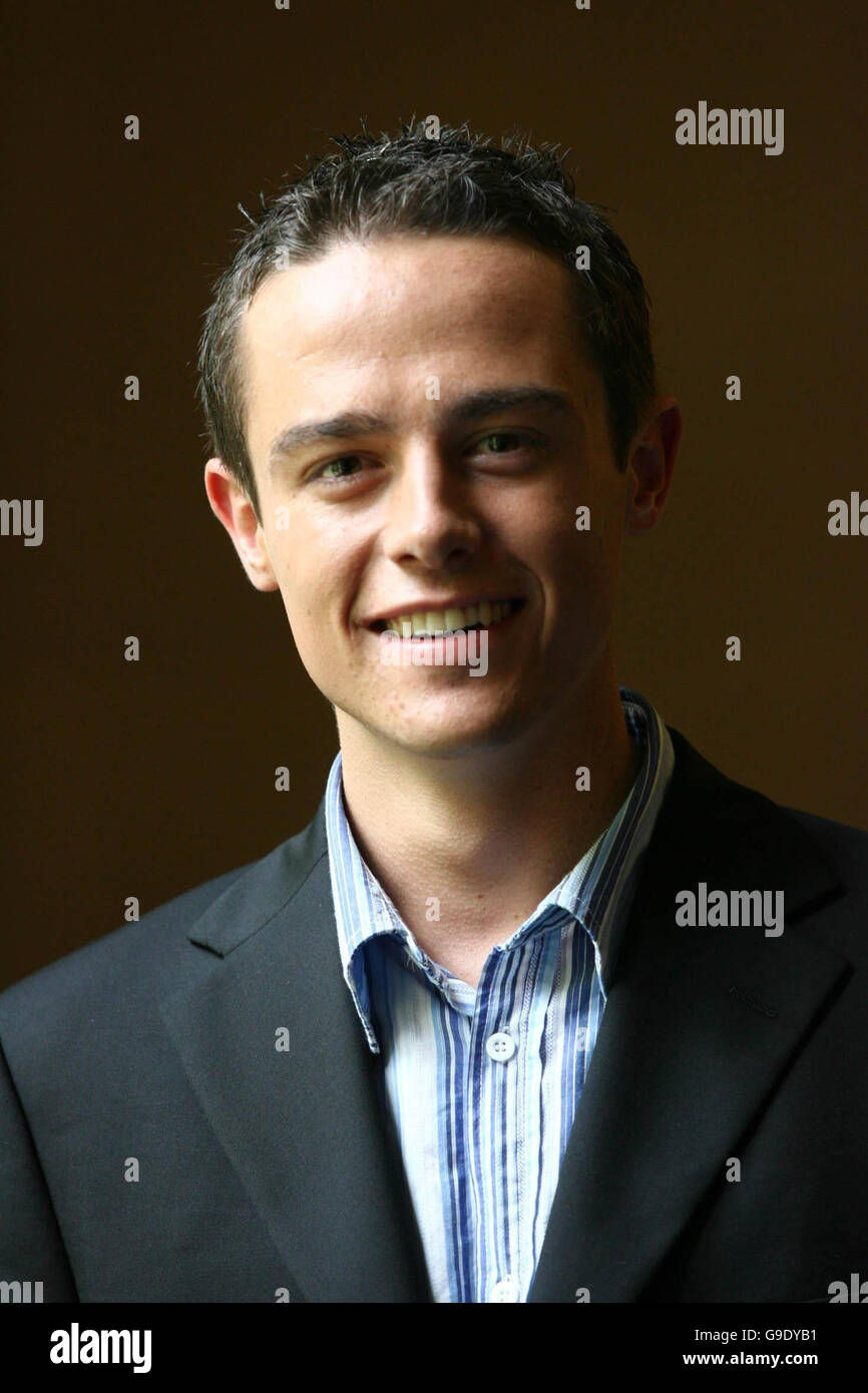 Matthew Pollard at BBC centre in central London, before appearing as a ...