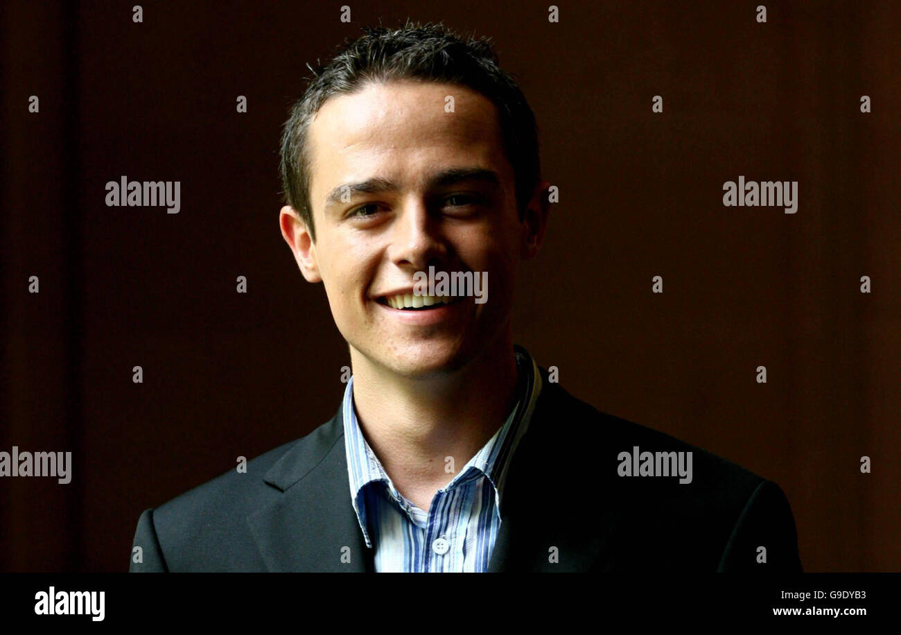 Matthew Pollard at BBC centre in central London, before appearing as a ...