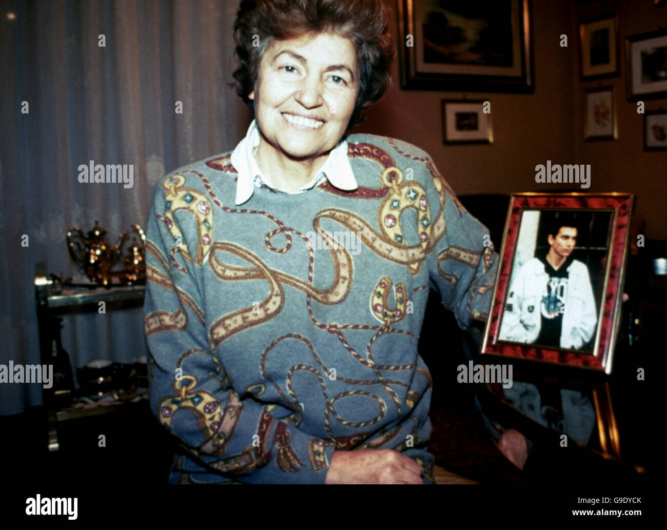 Rosanna Della Corte, the world's oldest mother, at 62 Stock Photo - Alamy