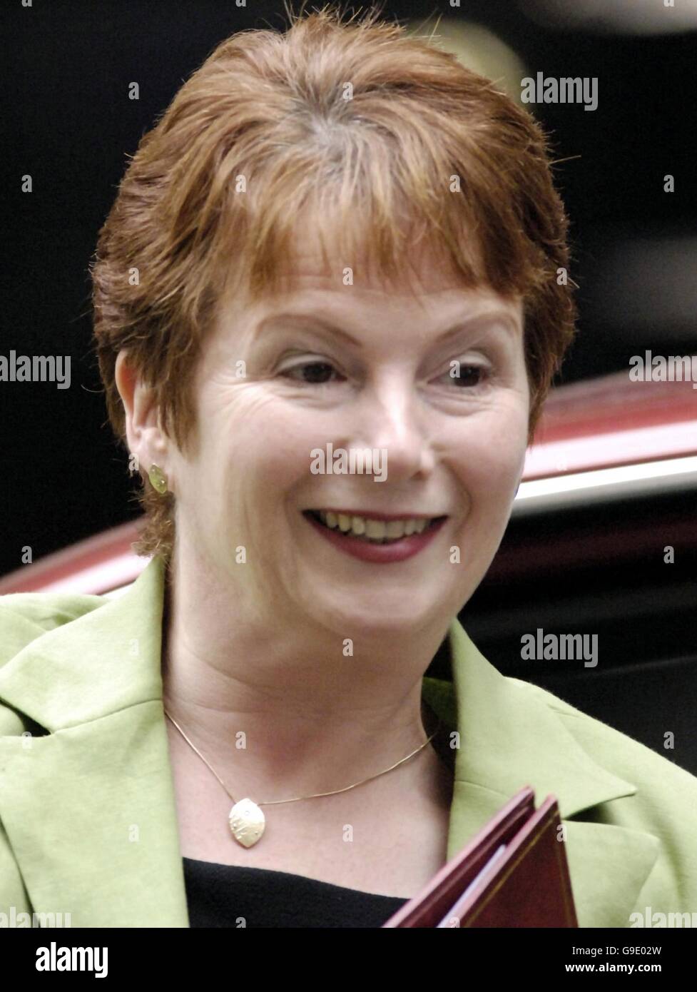 Labour Party Chairwoman Hazel Blears arrives in Downing Street, London ...