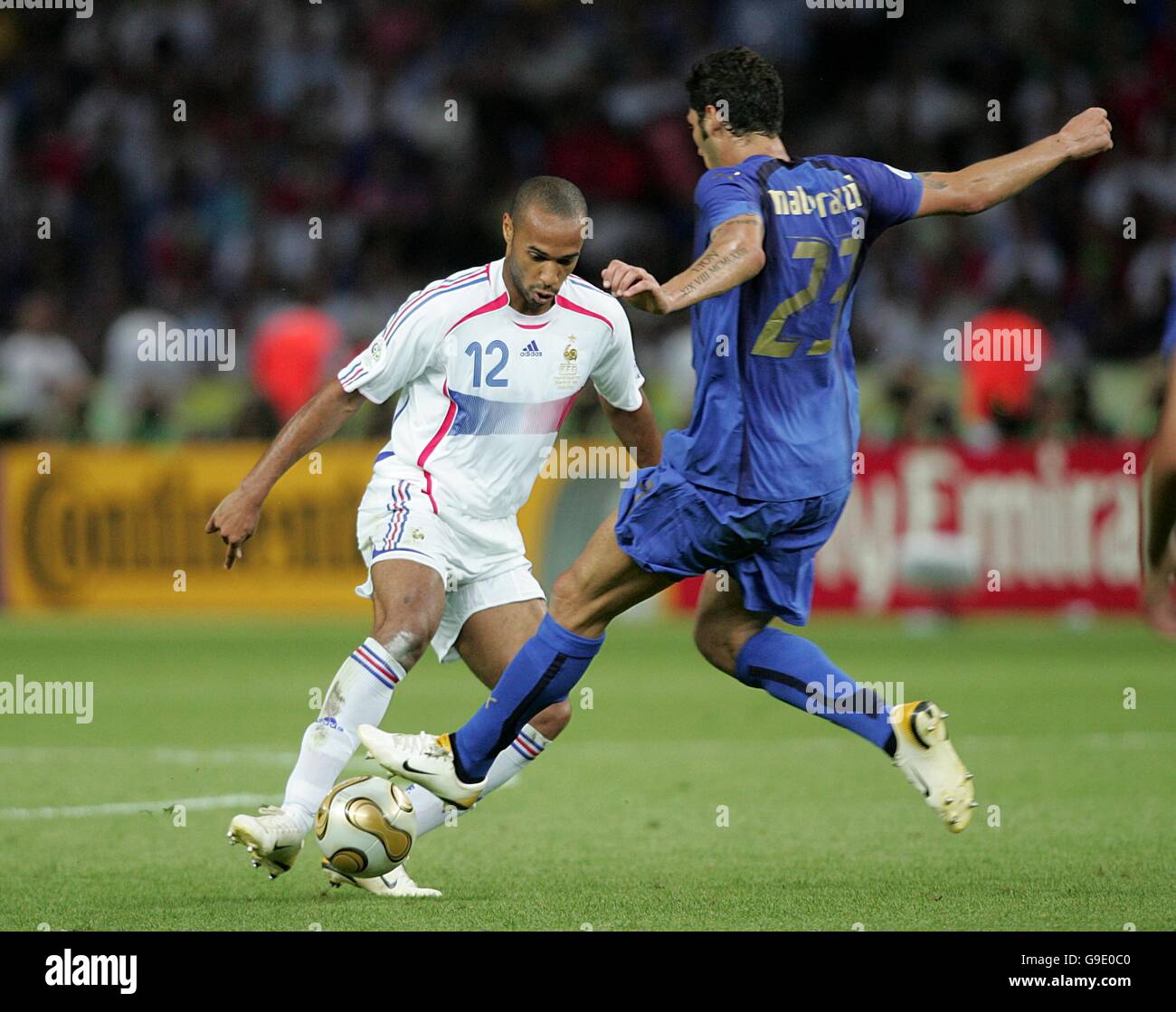 Soccer - 2006 FIFA World Cup Germany - Final - Italy v France ...