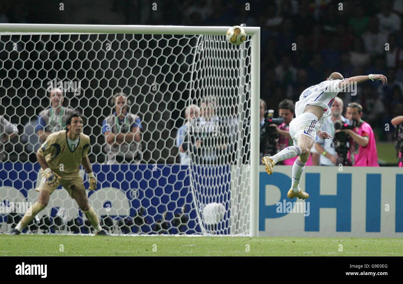 Buffon Saves Zidane Header