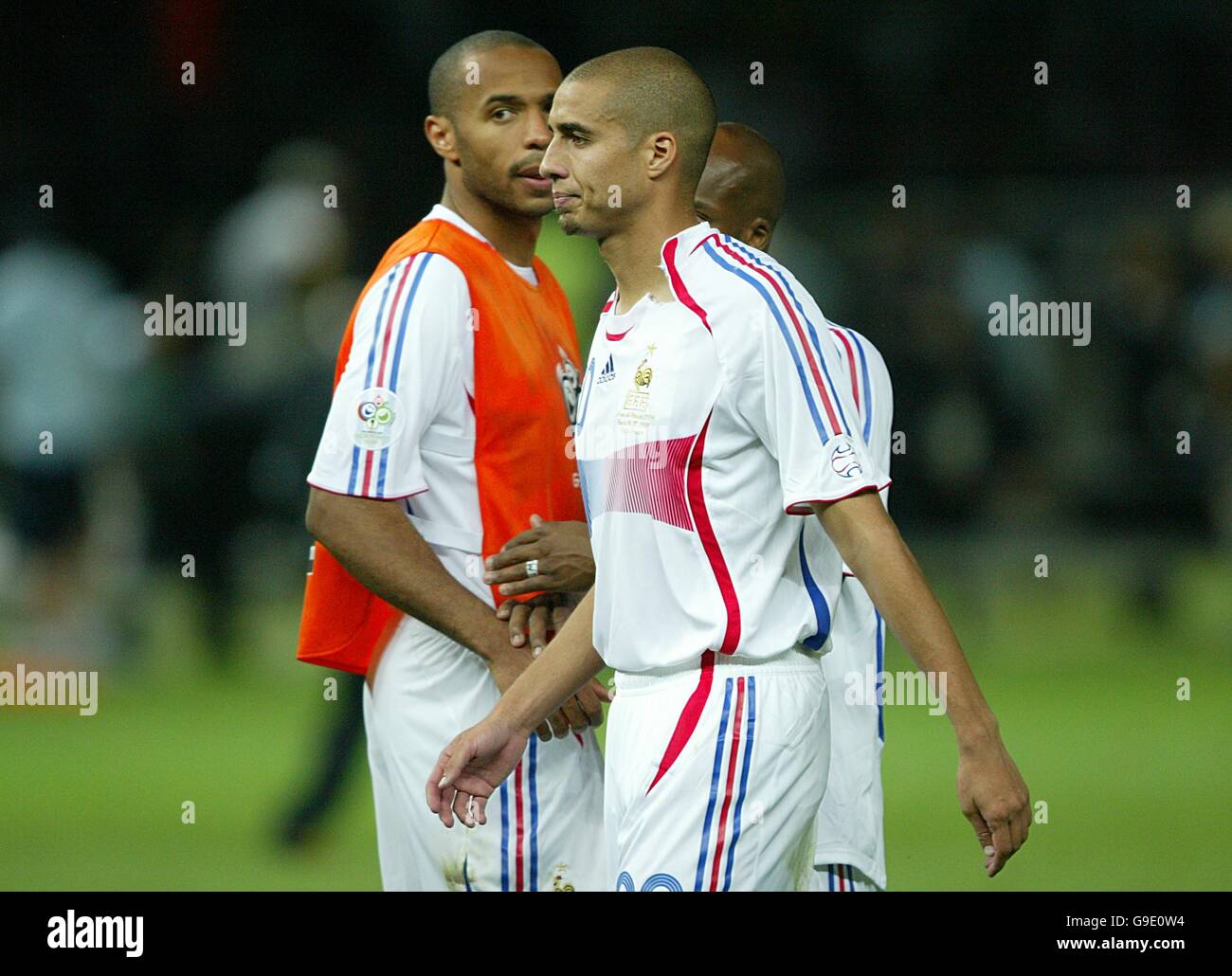 Thierry henry and david trezeguet hi-res stock photography and images ...