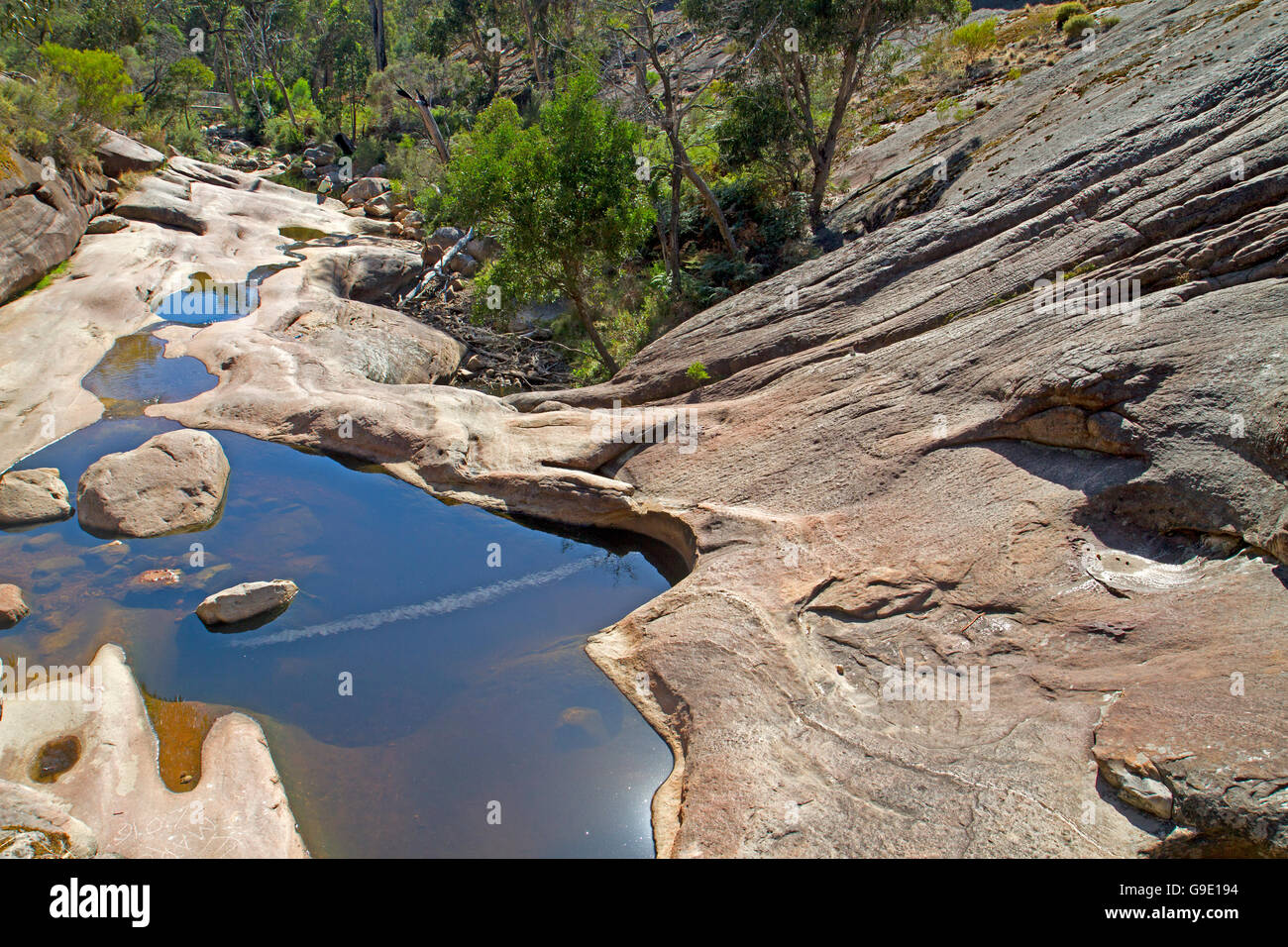 Venus Baths in Grampians National Park Stock Photo - Alamy