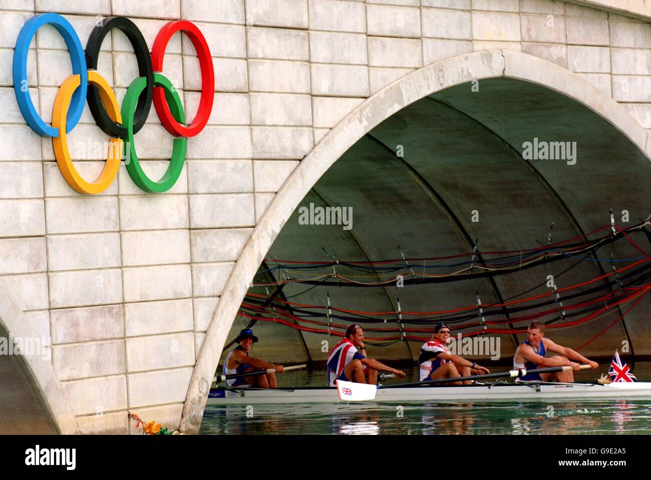 Sydney 2000 Olympics - Rowing - Men's Coxless Four - Final Stock Photo ...