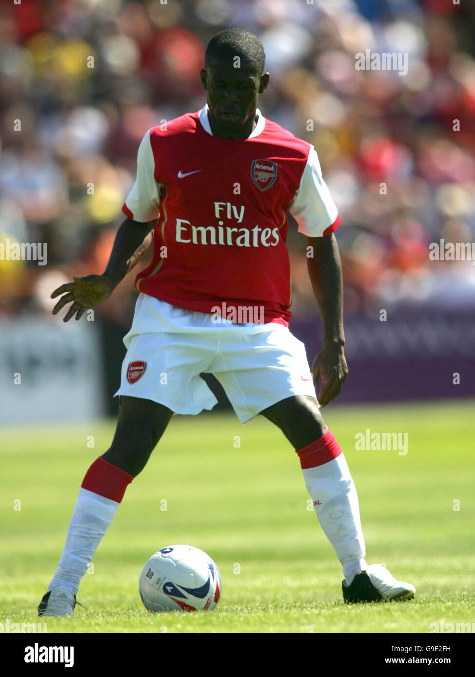 Soccer - Friendly - Barnet v Arsenal - Underhill Stadium Stock Photo ...