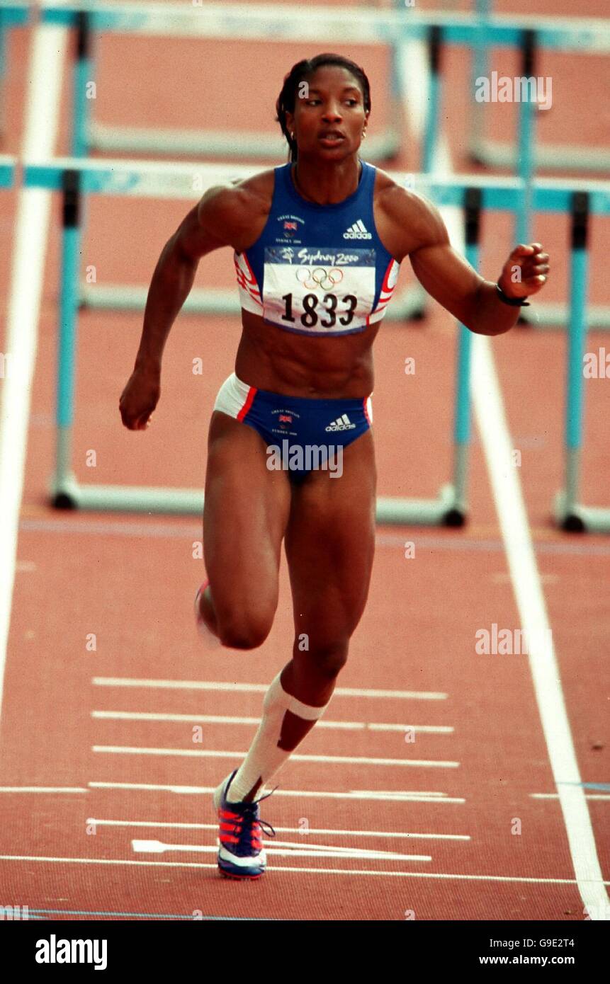 Denise lewis 2000 olympics hi-res stock photography and images - Alamy