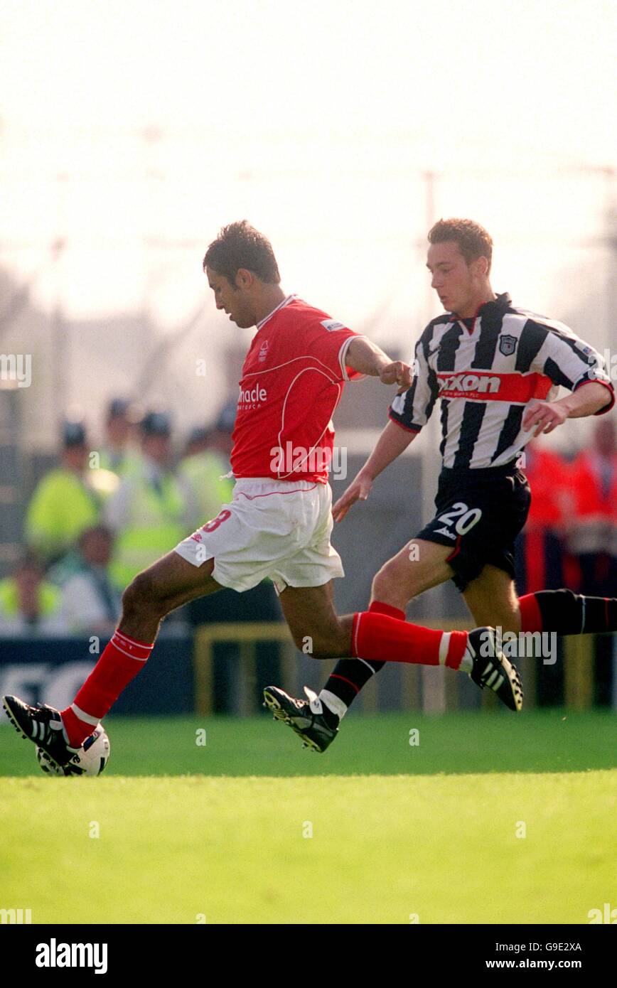 Nottingham forests jack lester the goal of the game hi-res stock ...