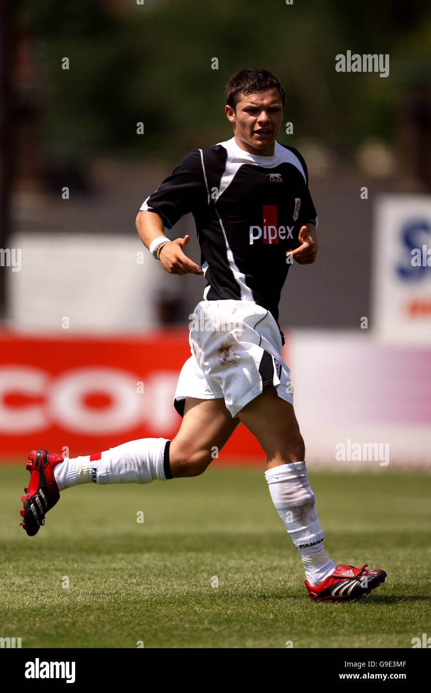 Soccer - Friendly - Exeter City v Fulham - St James Park Stock Photo ...