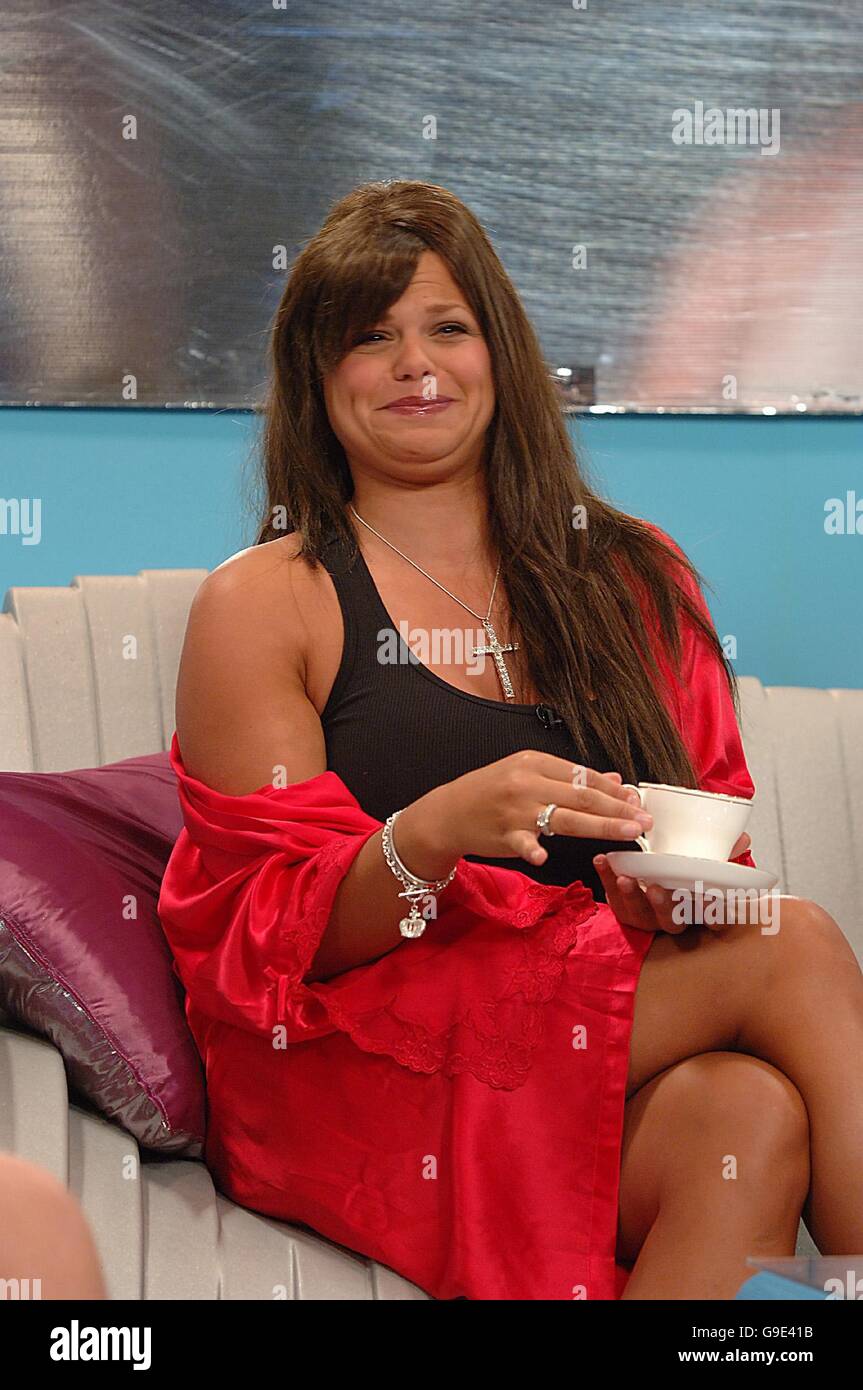 Jade goody guests on friday night project hi-res stock photography and ...