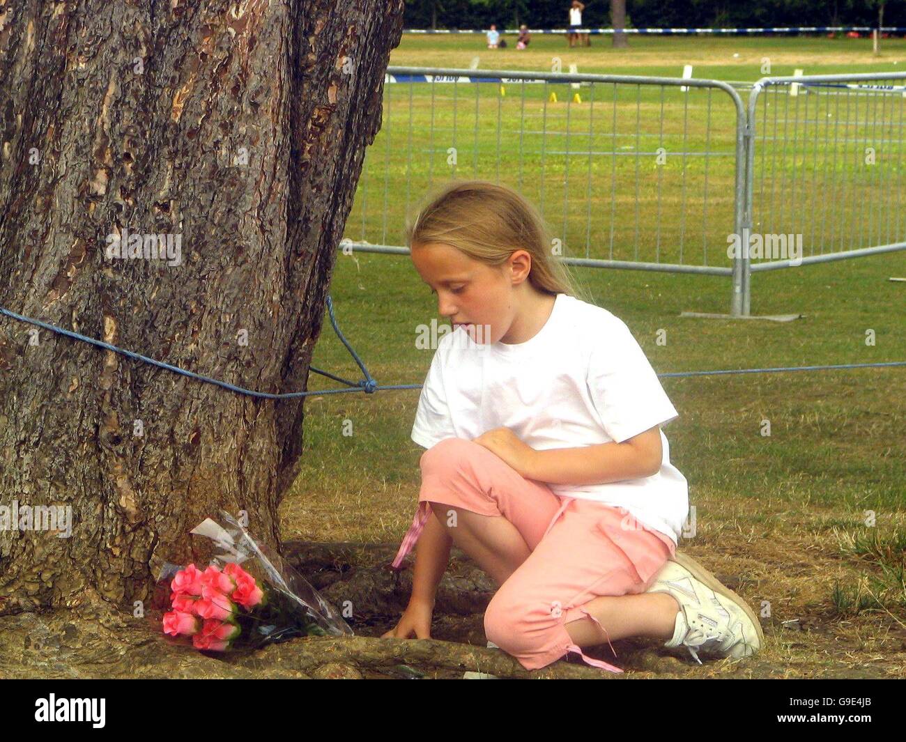 Inflatable accident aftermath Stock Photo - Alamy