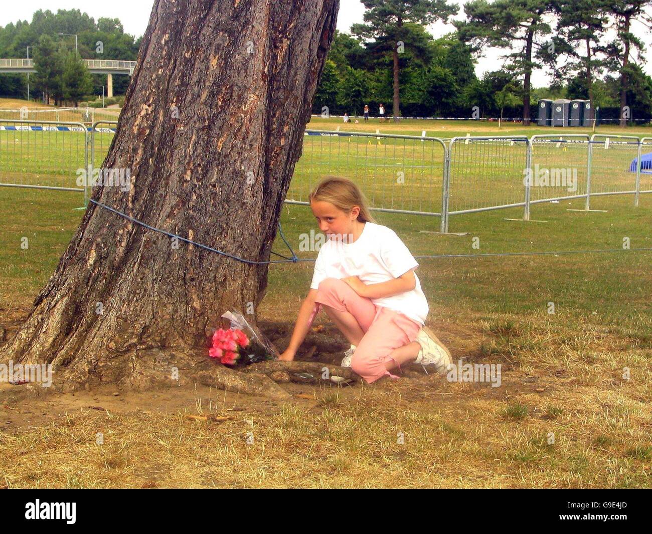 Inflatable accident aftermath Stock Photo - Alamy