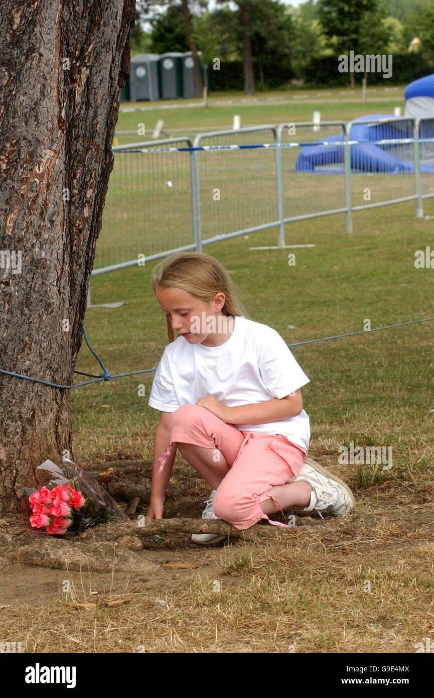 Inflatable accident aftermath Stock Photo - Alamy