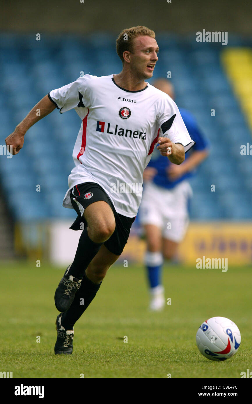 Soccer - Friendly - Millwall v Charlton Athletic - The New Den Stock ...