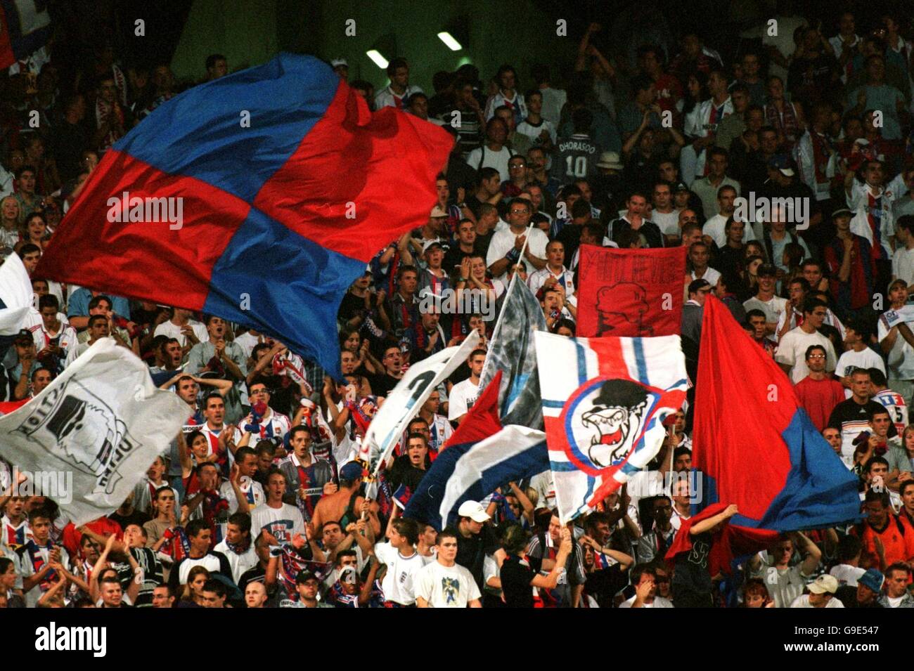 Olympique lyonnais flag hi-res stock photography and images - Alamy