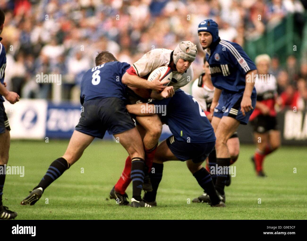 Rugby Union - Zurich Premiership One - Bath v Saracens. Bath's Dan Lyle ...