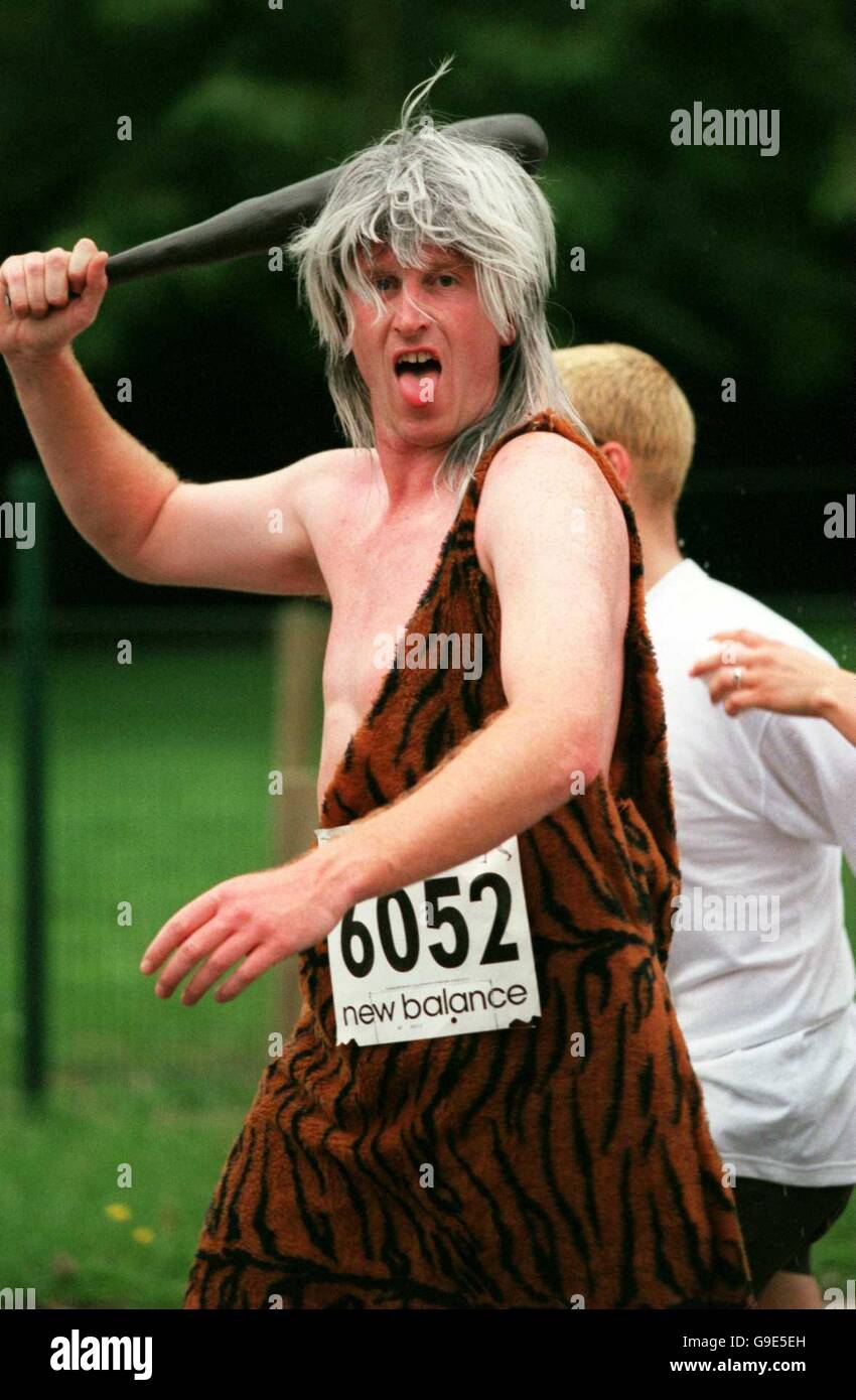 Caveman runner adopts hi-res stock photography and images - Alamy