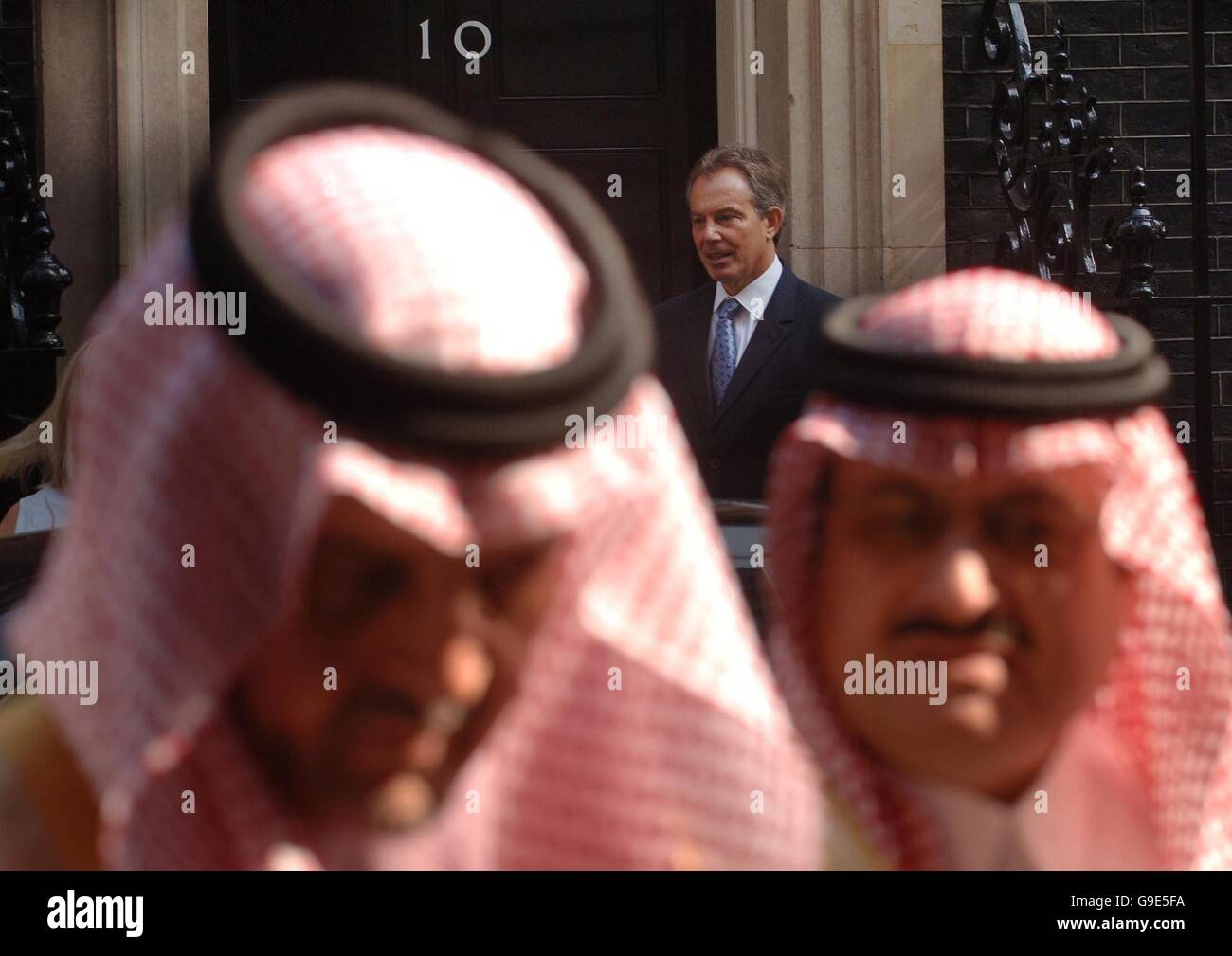 Saudi Minister Talks Stock Photo - Alamy