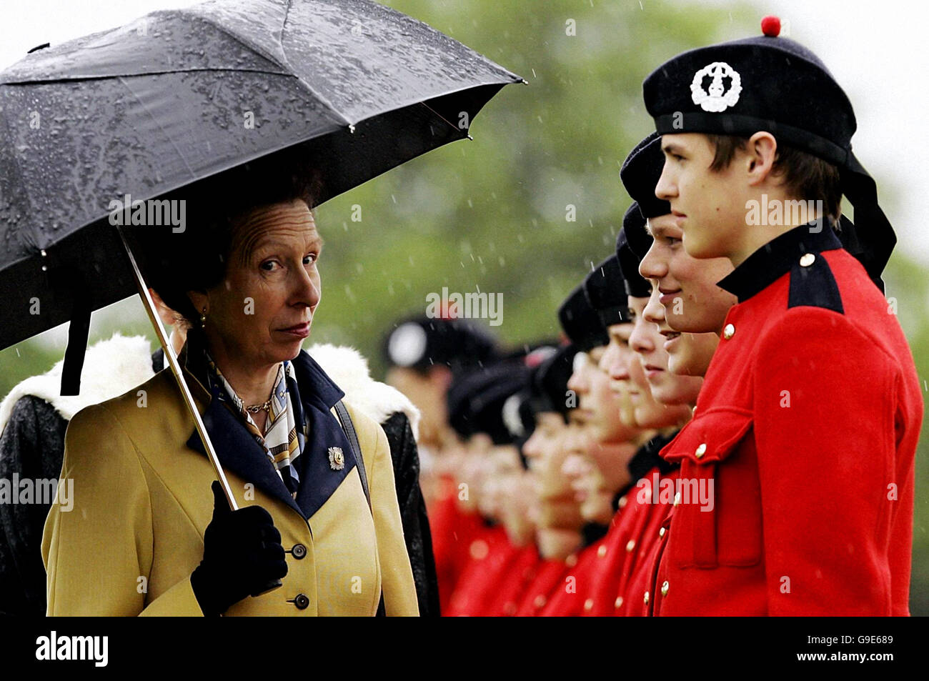 Pupils (known as Victorians) from the Queen Victoria School in Dunblane ...