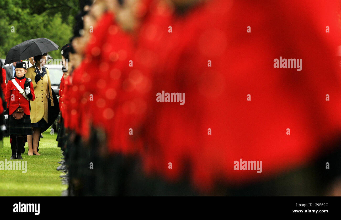 Pupils (known as Victorians) from the Queen Victoria School in Dunblane ...