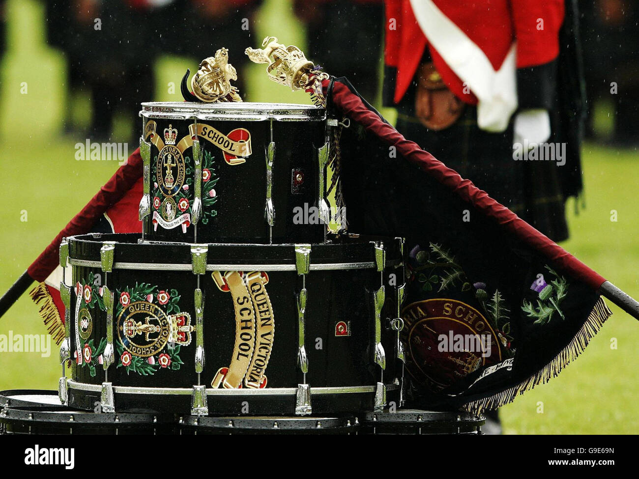 The new Colour next to the drums as pupils (known as Victorians) from ...